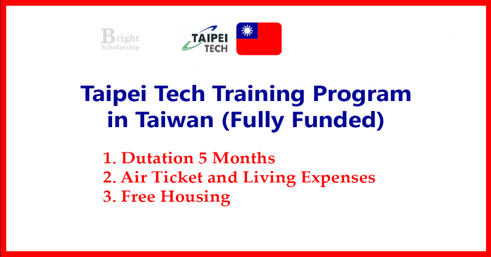 Taipei Tech Training Program 2025 in Taiwan (Fully Funded) | Heritage Plus