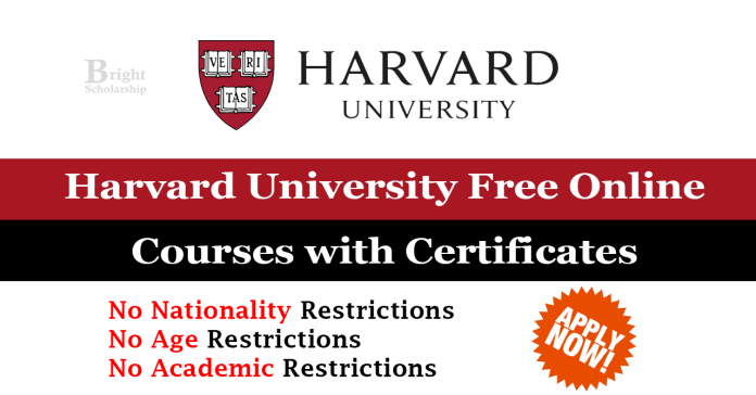 Harvard University Free Online Courses 2026 with Certificates ...